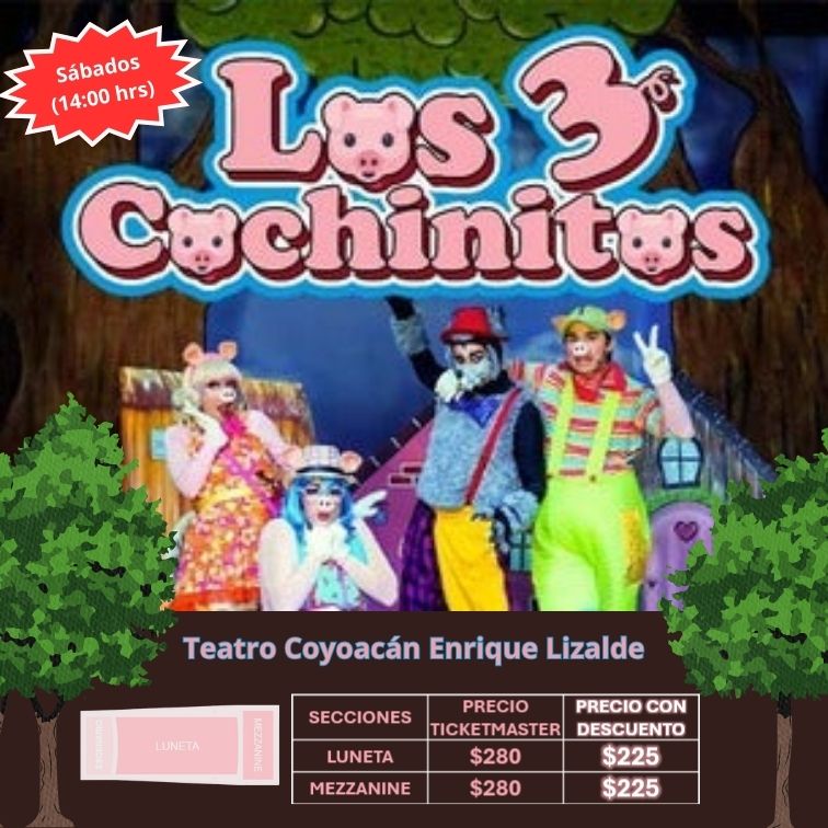 Los Tres Cochinitos El Musical – teatroyespectaculos.com