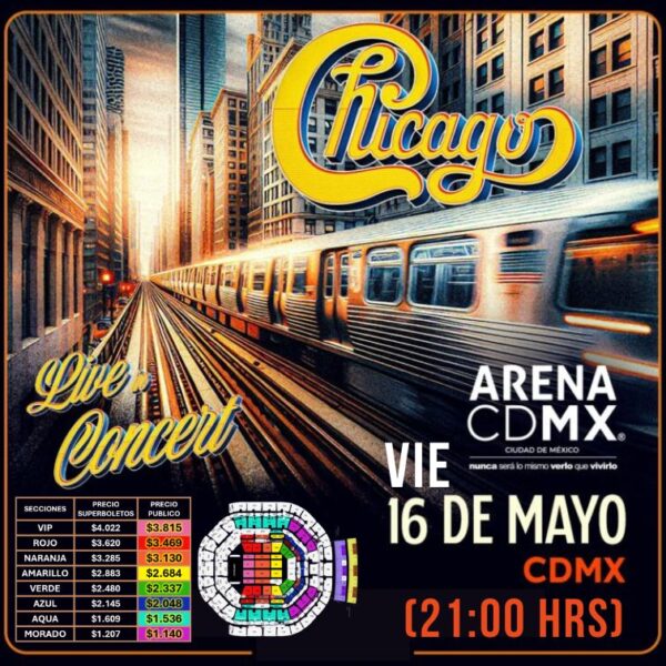 CHICAGO LIVE IN CONCERT – teatroyespectaculos.com