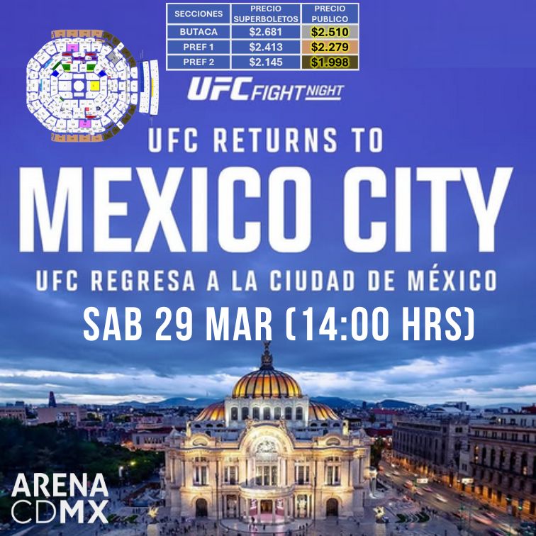 UFC MEXICO CITY 2025 – teatroyespectaculos.com