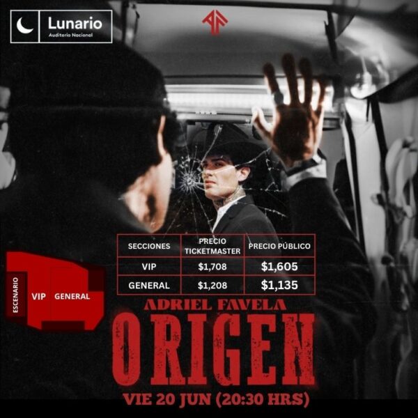 Origen, Adriel Favela – teatroyespectaculos.com